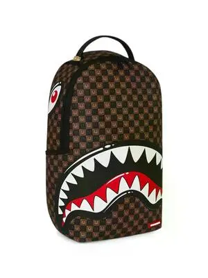 SPRAYGROUND Shark Mouth Checkered Backpack
