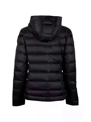 BLAUER. Quilted Hooded Jacket - Black