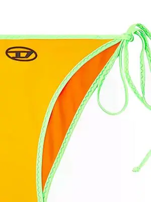 DIESEL® Bikini Bottoms With Side Ties - Orange