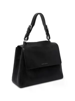 Orciani Sveva Leather Shoulder Bag