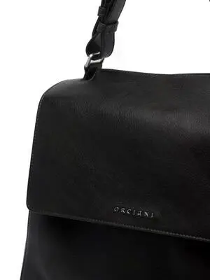 Orciani Sveva Leather Shoulder Bag