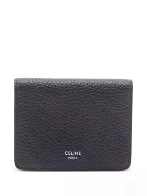 Celine 2020s Bifold Card Holder - Black