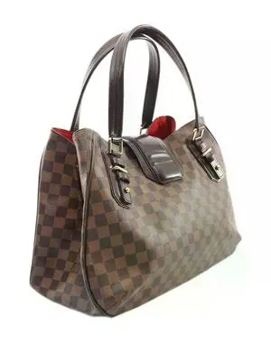 LOUIS VUITTON 2008 Damier Ebene Griet Tote Bag