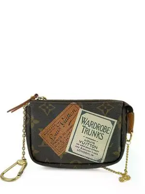 LOUIS VUITTON Monogram Trunk-print Pouch