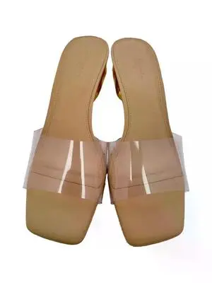 Cult Gaia Jila Transparent Strap Sandals