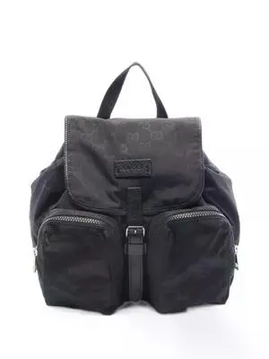 Gucci Gg Monogram Backpack