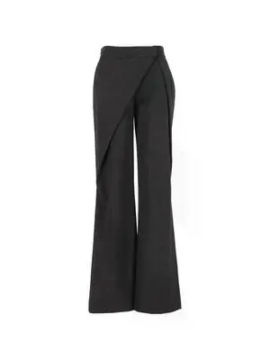 Federica Tosi Wrap-front Wide-leg Trousers