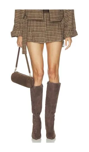 NAKEDVICE X Revolve Keely Check Skirt In . Also - Brown
