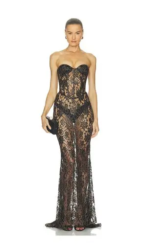 THE NEW ARRIVALS ILKYAZ OZEL Evelyn Dress In . Also - Black