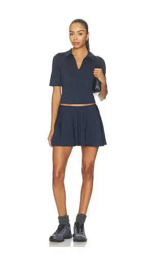 Beyond Yoga V-neck Polo Top