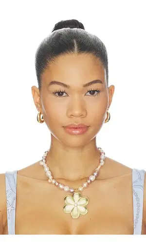 Brinker & Eliza Flora Necklace - Multi
