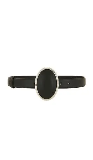 Altuzarra Eclipse Leather Belt - Chocolate