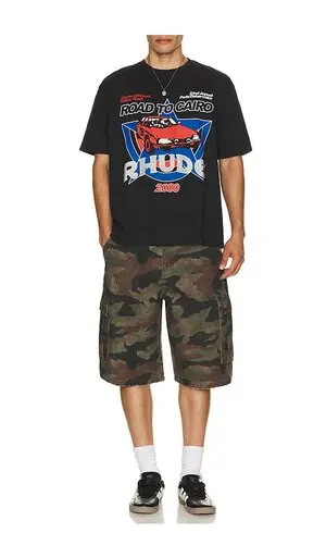 Rhude Road To Cairo Tee In . Also