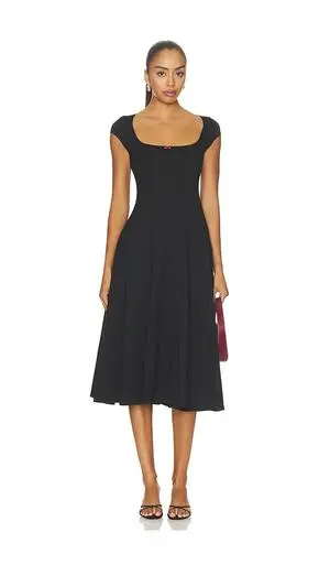 RAT BOI Midi Stretch Jersey Dress
