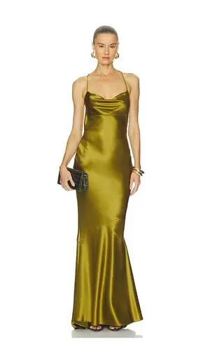 Retrofete Lukka Dress In . Also - Green