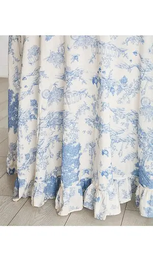 FRIEND OF MINE Toile Round Tablecloth