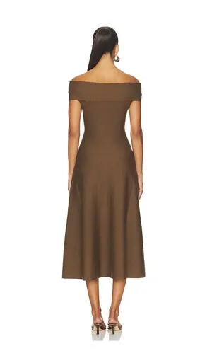 Simkhai Camilla Off Shoulder Midi Dress