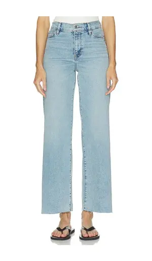 FRAME Le Slim Palazzo Jeans In . Also - Blue