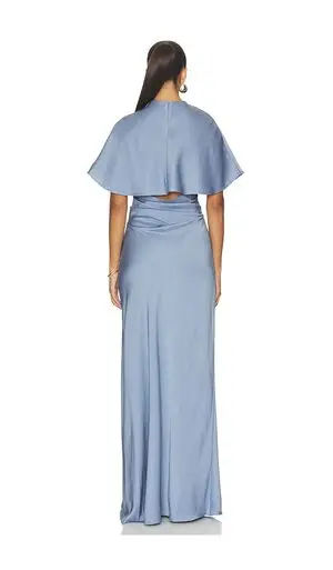 Simkhai Annibelis Short Sleeve Gown In . Also