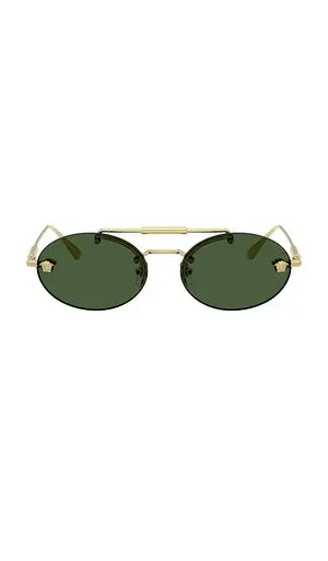 Versace Oval Sunglasses - Multi