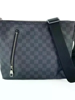 LOUIS VUITTON Damier Cobalt Shoulder Bag - Grey