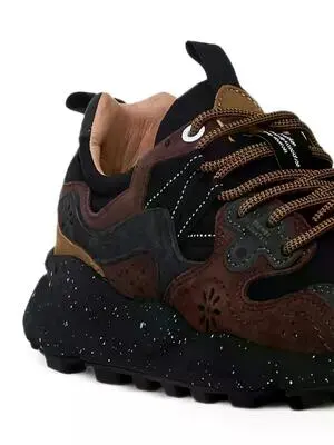 FLOWER MOUNTAIN Panel-design Sneakers