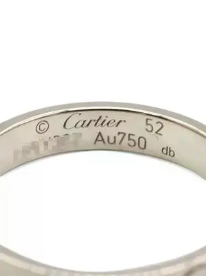 Cartier Mini Love Ring In 18k White Gold