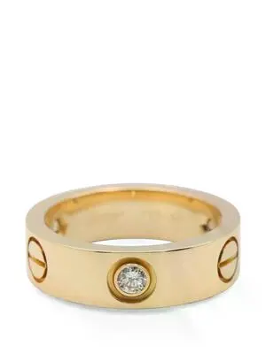 Cartier 2010s Love Diamond Ring - Gold