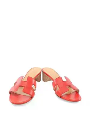 Hermès 2010s Oasis H-strap Sandals