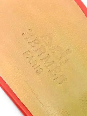 Hermès 2010s Oasis H-strap Sandals