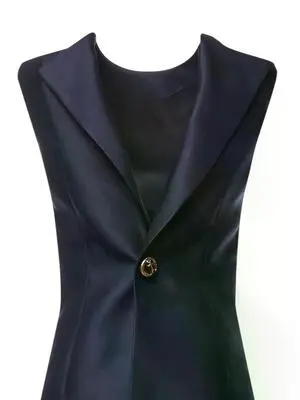 Balenciaga V-neck Flared Dress