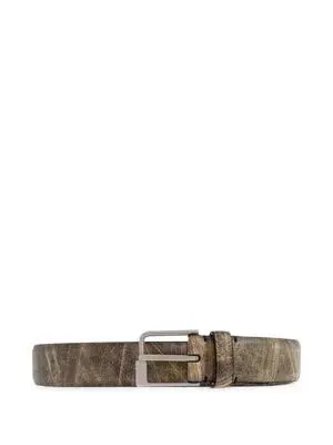 MAISON MARGIELA Leather Belt - Brown