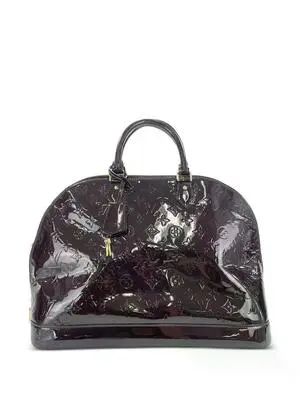 LOUIS VUITTON Monogram Vernis Alma Handbag
