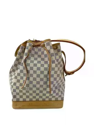 LOUIS VUITTON 2007 Noé Damier Azur Shoulder Bag