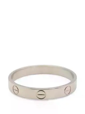 Cartier 2010s Mini Love Ring - Silver