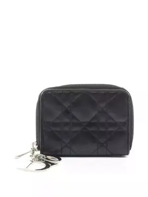 Dior 2010s Cannage Lady Wallet - Black