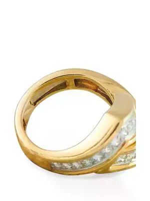 Van Cleef & Arpels Diamond Chevron Bypass Ring