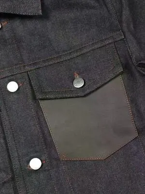 Hermès 2010s Leather-pocket Jacket