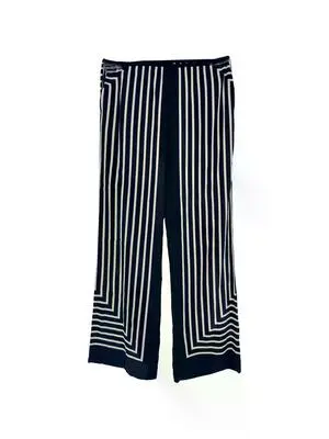 TOTEME Monogram Silk Jacquard Trousers