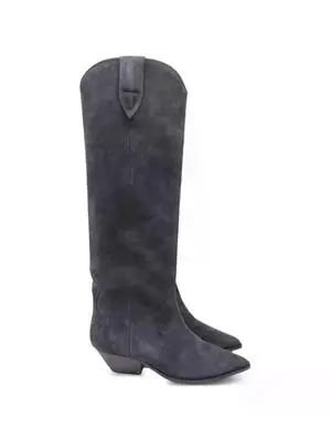 ISABEL MARANT VINTAGE Denvee Knee-high Boots - Grey