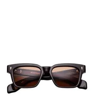 JACQUES MARIE MAGE Acetate Molino Sunglasses - Silver