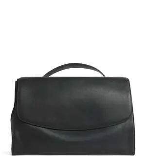 SYSTEM Leather Cross-body Bag - Black