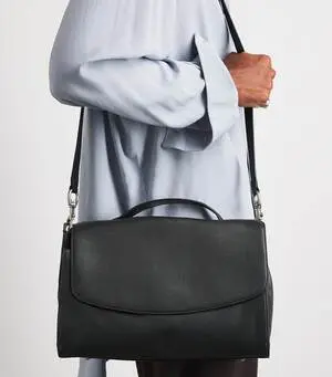 SYSTEM Leather Cross-body Bag