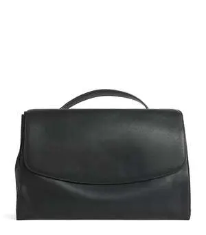 SYSTEM Leather Cross-body Bag - Black