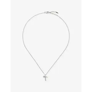 MISSOMA Curly Molten Mini Initial T -plated Sterling Necklace - Silver
