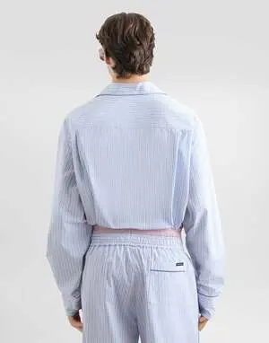 Dolce & Gabbana Striped Poplin Vanity Shirt Shirts