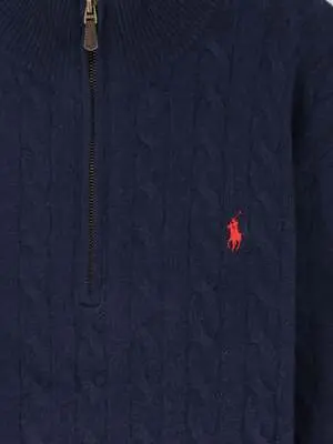 Polo Ralph Lauren Wool And Cashmere Cable Knit Sweater