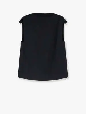 Vince Tank Top With Asymmetrical Drape