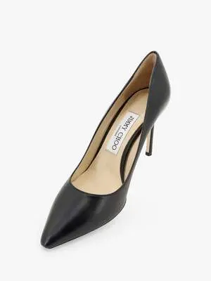 JIMMY CHOO Romy Leather Décollet