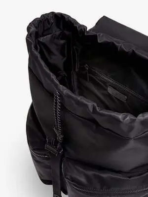 Moncler Kenton Drill Nylon Backpack With Logo Patch